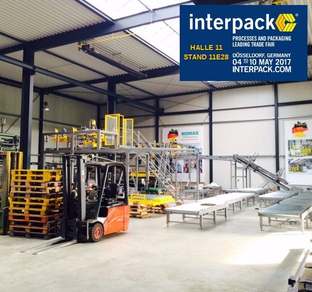 Nowak Palettiersysteme GmbH | Vollautomatische Palettierautomaten und Fördertechnik